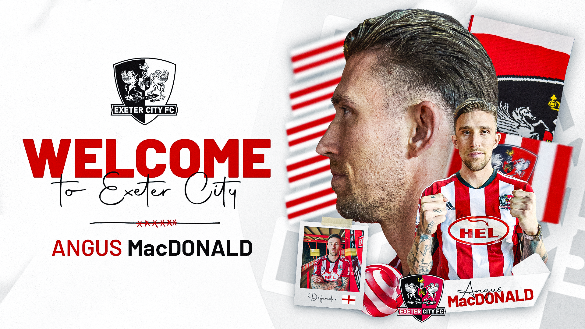 Angus MacDonald signs for City! | Exeter City F.C.